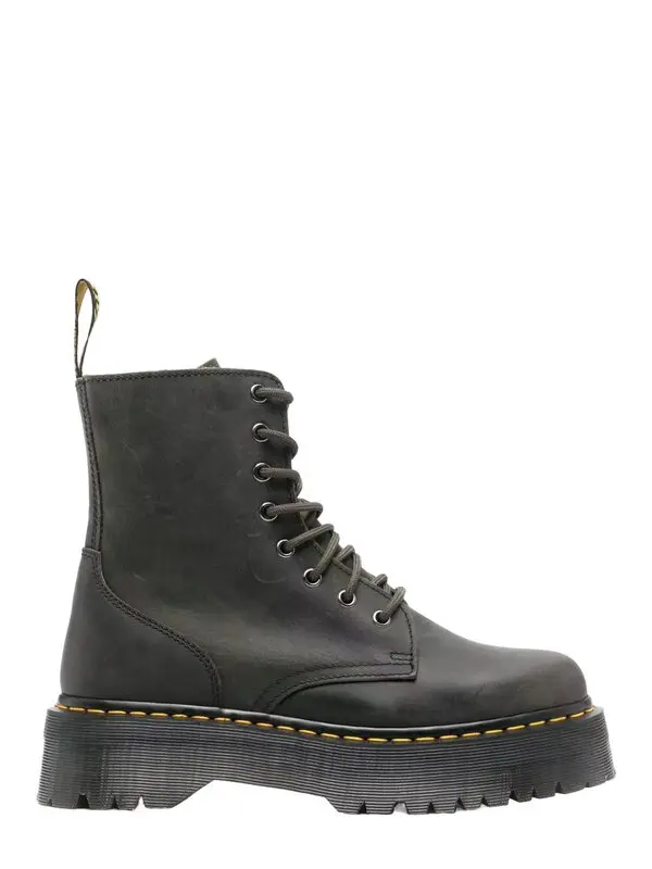 Dr. Martens Jadon Leather Platform Boots - Black