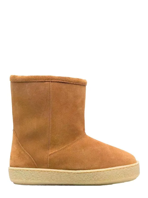 Isabel Marant Étoile Frieze Suede Ankle Boots - Brown