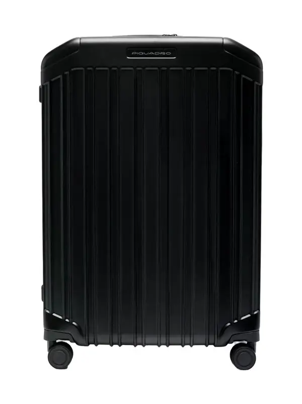 PIQUADRO Medium Expandable Trolley - Black