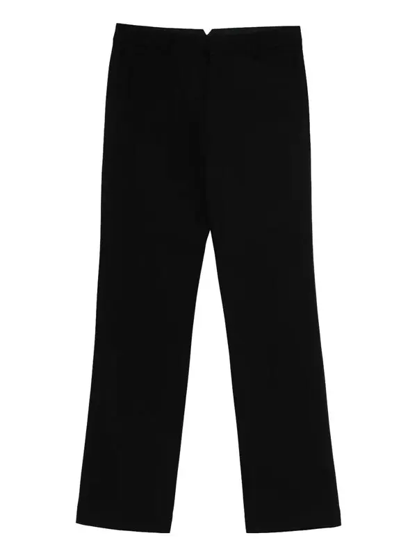 AMI Paris Straight-leg Trousers - Black