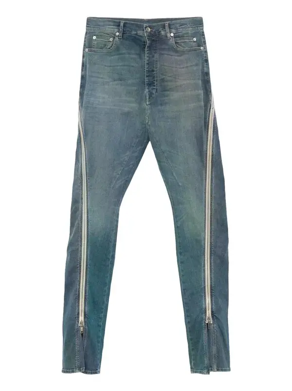 Rick Owens Bolan Banana Jeans - Blue