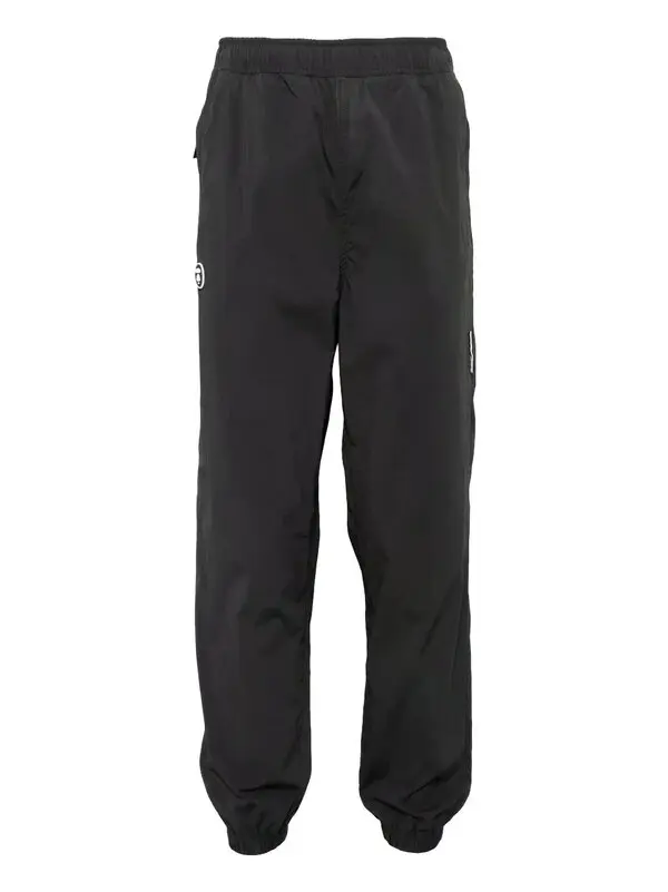 AAPE BY *A BATHING APE Logo-patch Pants - Grey
