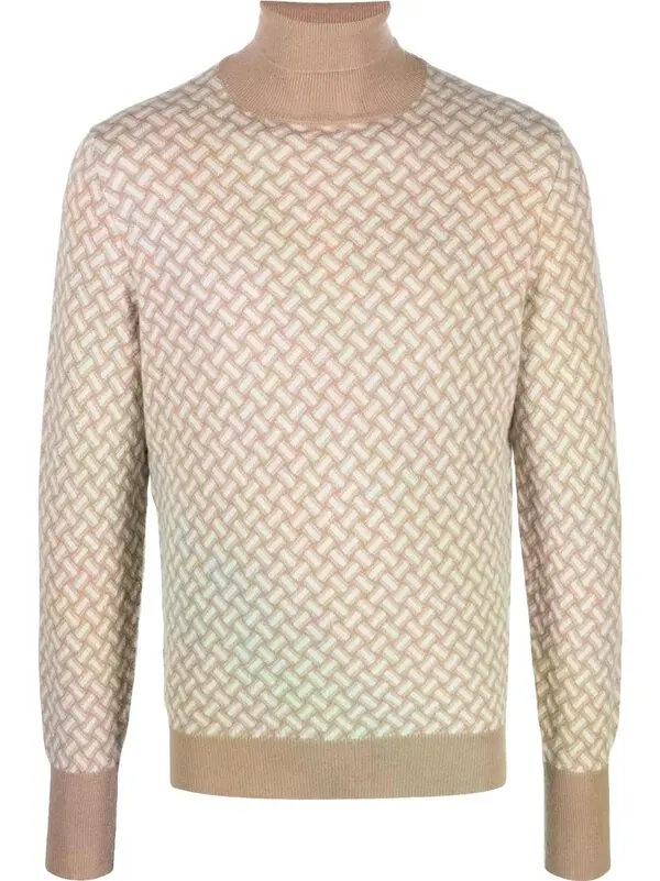 DRUMOHR Biscottino Cashmere Jumper - Brown