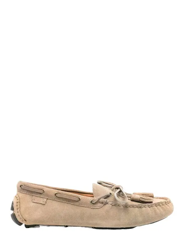 Polo Ralph Lauren Anders Tasselled Suede Loafers - Neutrals