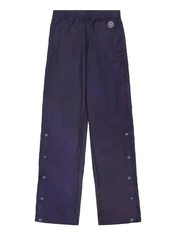 SPORTY & RICH Logo-patch Track Pants - Blue