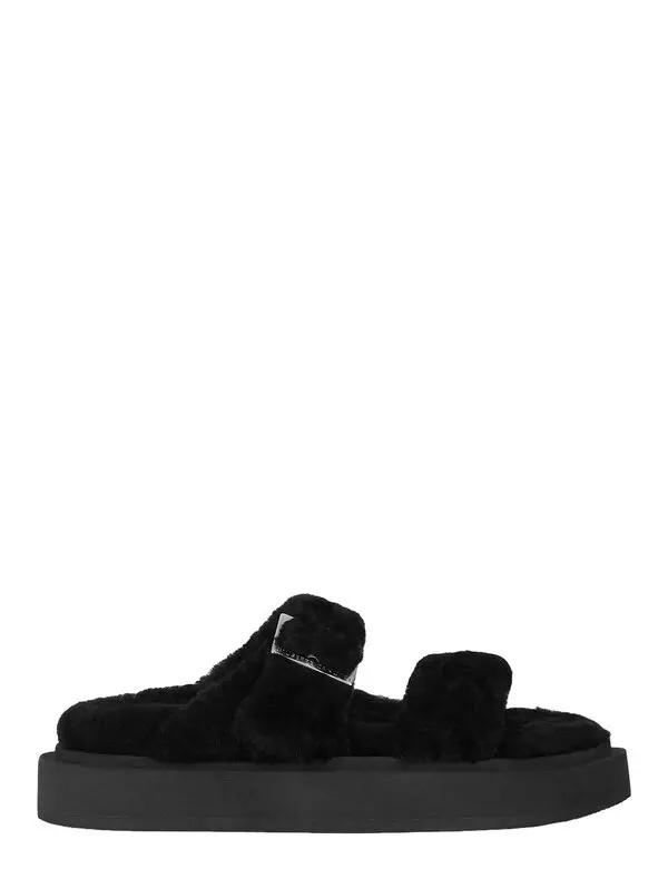 GIUSEPPE ZANOTTI Jolanda Winter Sandals - Black