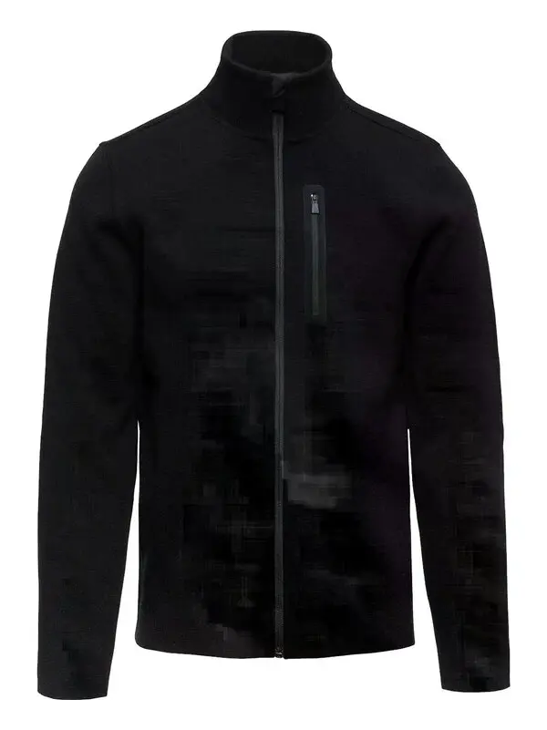 Aztech Mountain Matterhorn Zip-up Sweater - Black