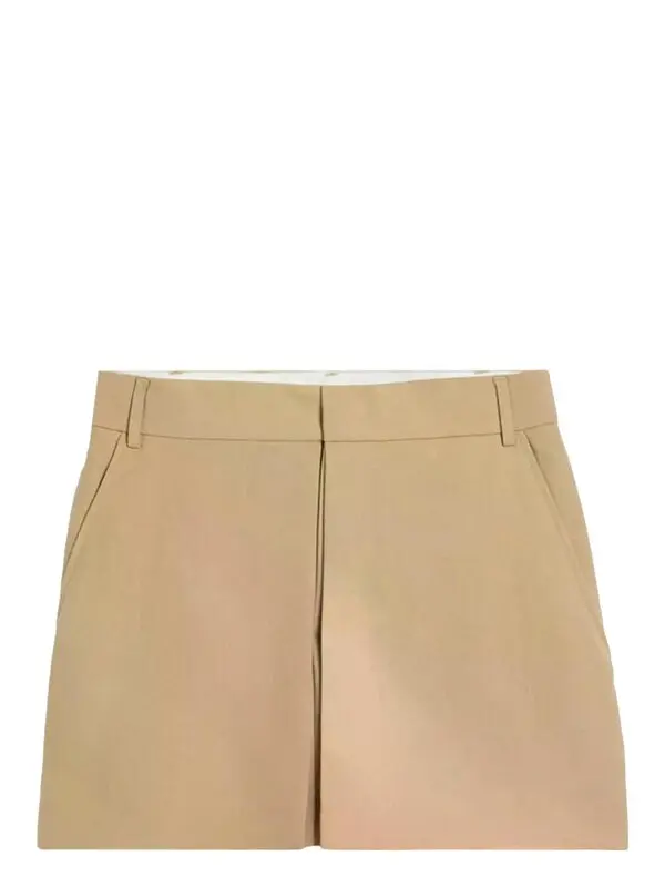 AMI Paris Panelled Mini Skirt - Neutrals