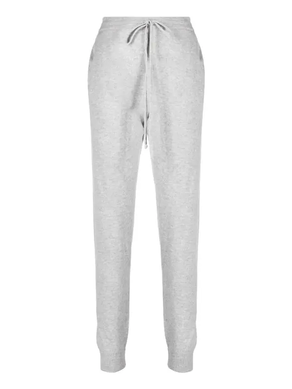 TEDDY CASHMERE Milano Cashmere Track Pants - Grey