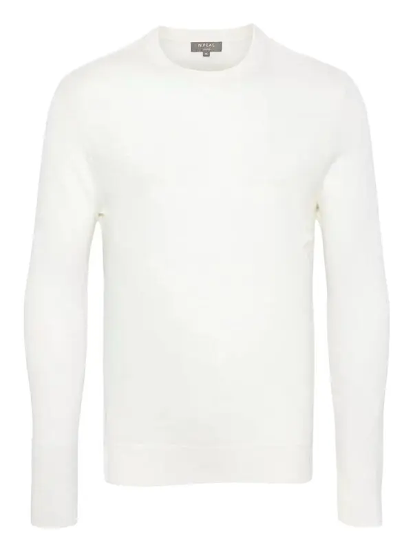 N.peal Cashmere-silk Jumper - Neutrals