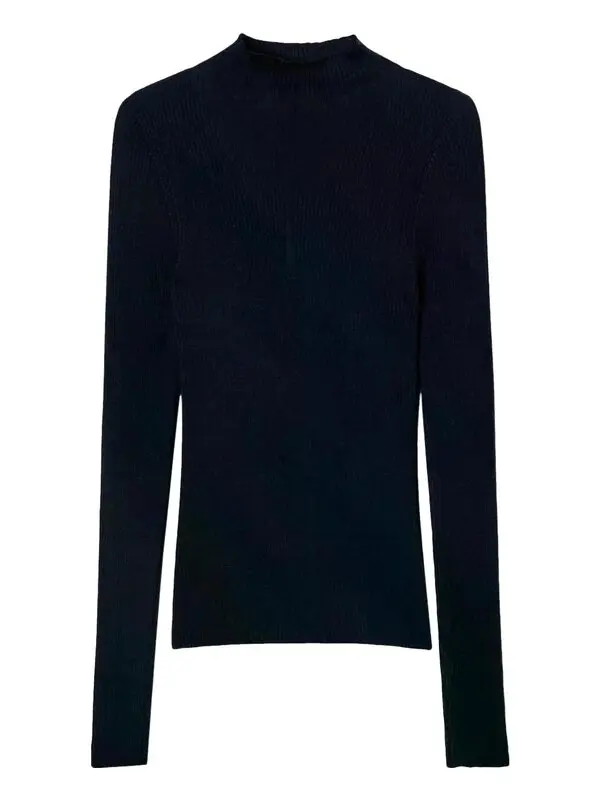 TWINSET High-neck Seamless Sweater - Blue