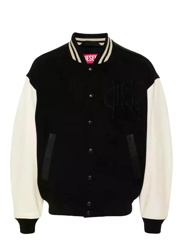 DIESEL® L-nyman Bomber Jacket - Black