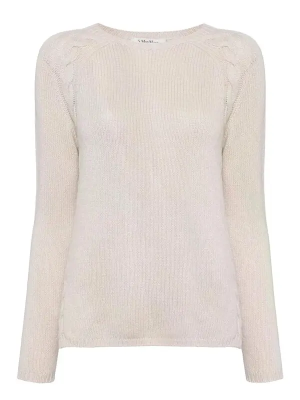 Max Mara Cashmere Long Sleeve Jumper - Grey