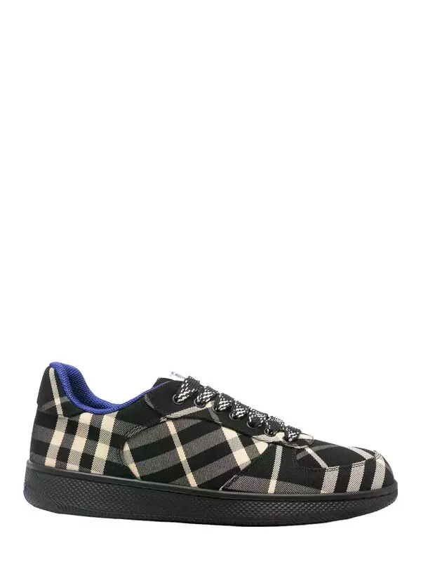 Burberry Check Terrace Sneakers - Black