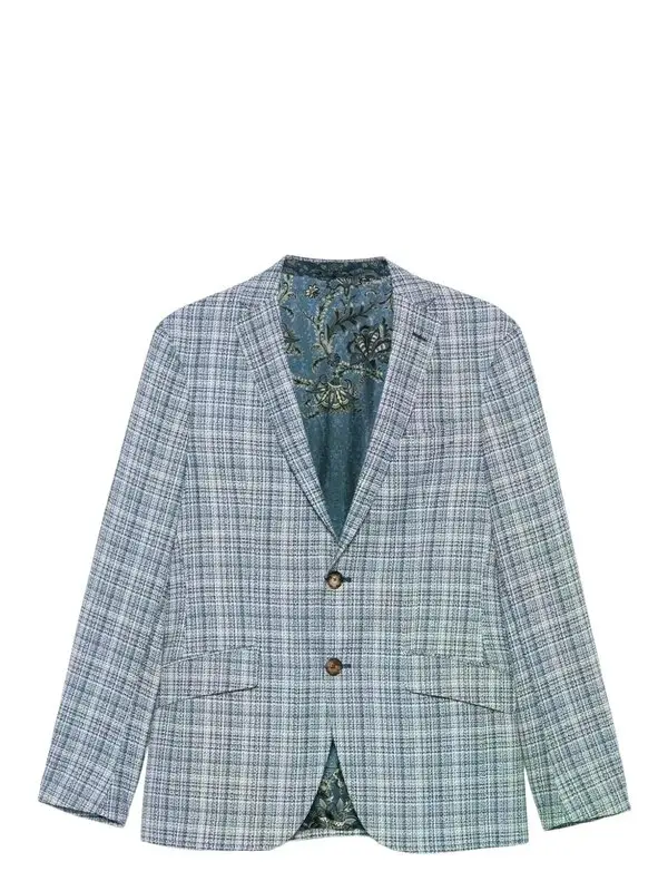Etro Single-breasted Blazer - Blue