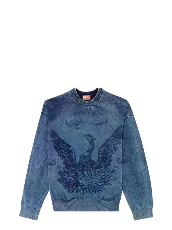DIESEL® K-fenicol Sweatshirt - Blue