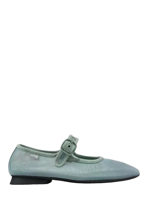 Camper Casi Myra Mesh Ballerina Shoes - Green