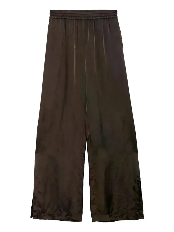 Aspesi Satin Trousers - Brown
