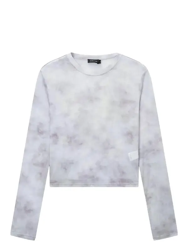 TOUT A COUP Tie-dye Print T-shirt - Grey
