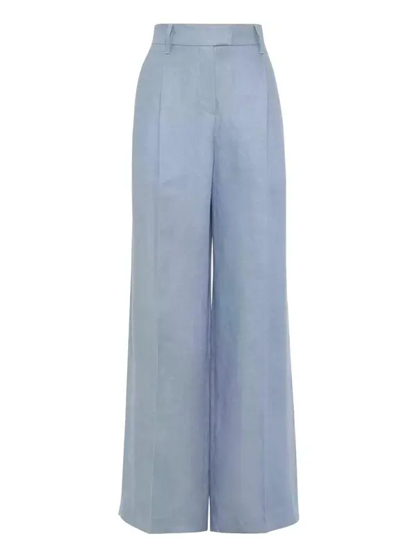 Brunello Cucinelli Pleated Trousers - Blue