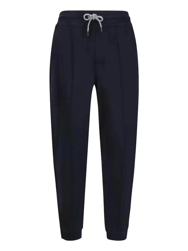 Brunello Cucinelli Tapered Track Pants - Blue