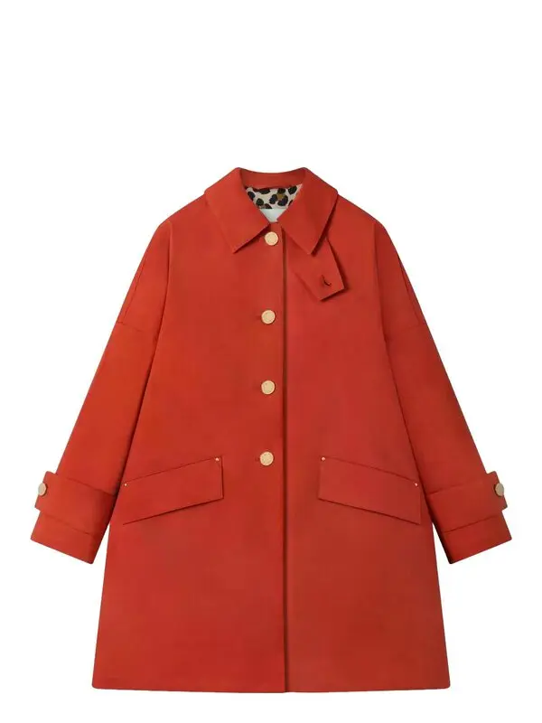 Mackintosh Humbie Coat - Red
