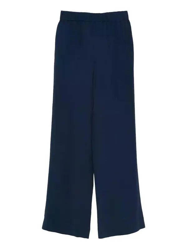 Incotex Pleated Wide-leg Trousers - Blue