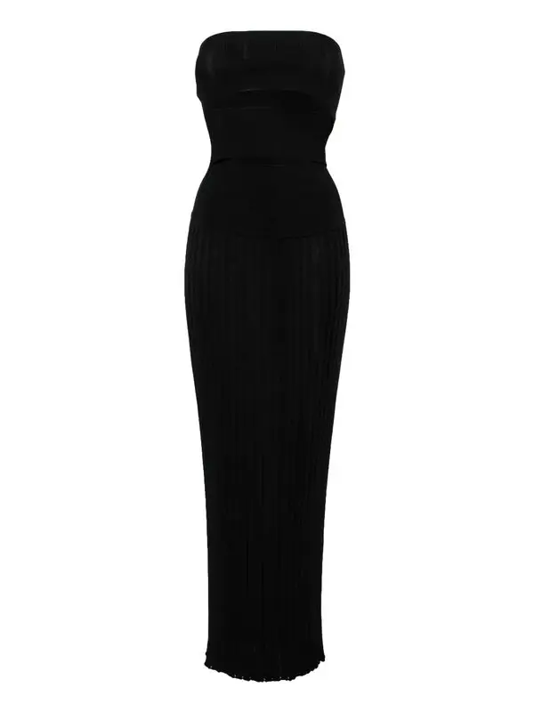 Christopher Esber Asymmetric Tank Dress - Black