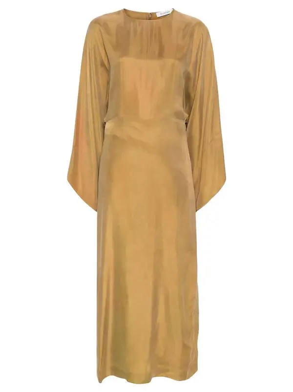 Rodebjer Dreana Twill Maxi Dress - Neutrals