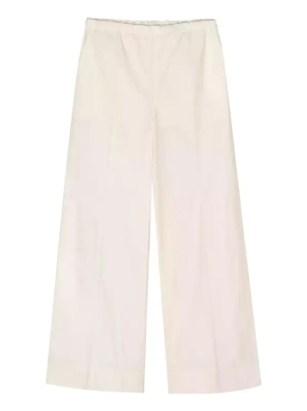 Moncler Elasticated-waist Wide-leg Trousers - Neutrals