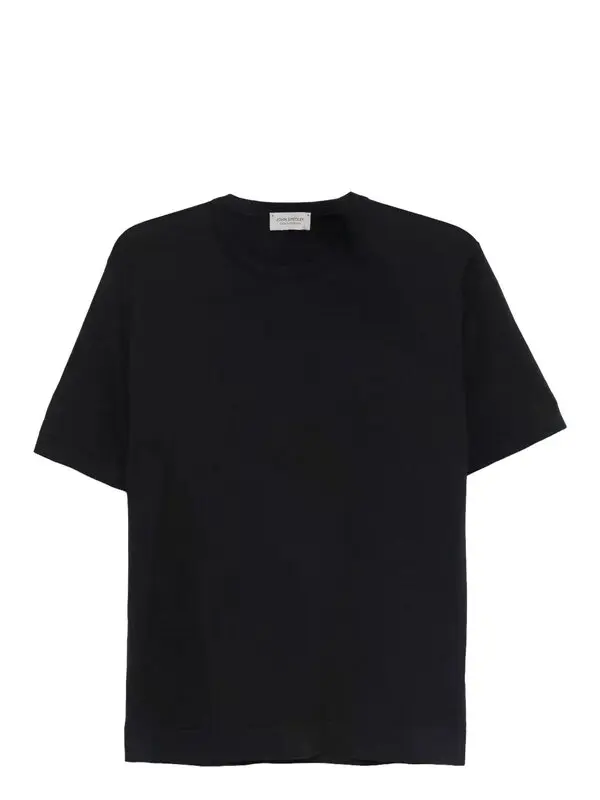 John Smedley Lorca Fine-knit T-shirt - Blue