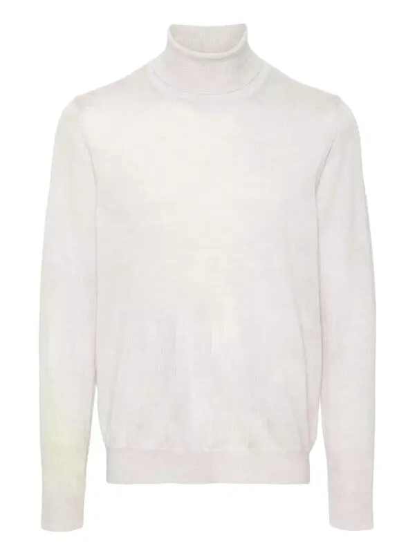 J. Lindeberg Kaden Merino Wool Sweater - Neutrals