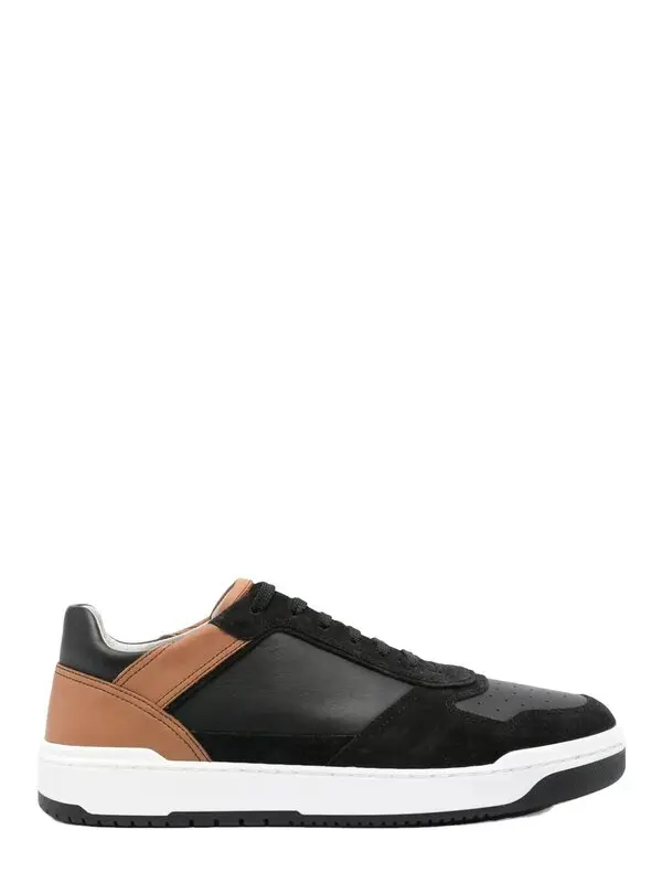 Brunello Cucinelli Logo-patch Sneakers - Black
