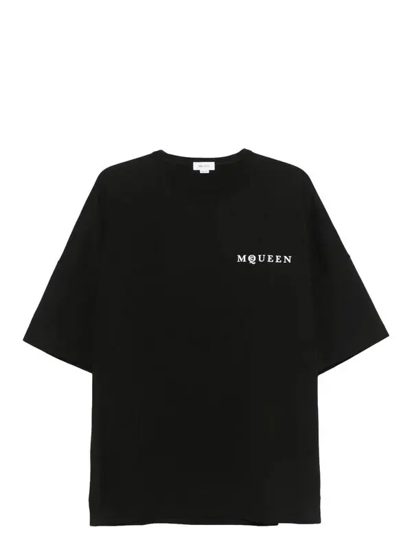 Alexander McQueen Logo T-shirt - Black