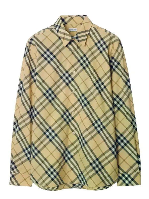 Burberry Vintage Check Cotton Shirt - Neutrals