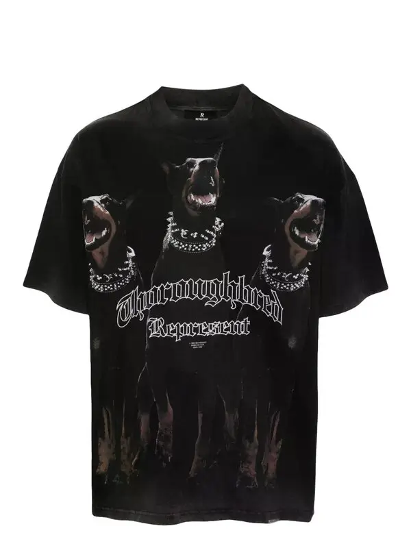 REPRESENT Thoroughbred T-shirt - Black