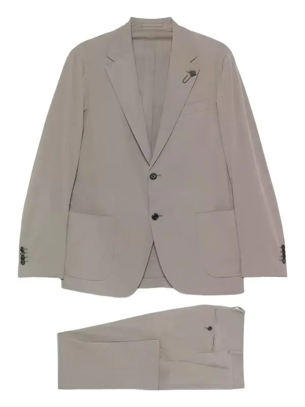 LARDINI Single-breasted Suit - Grey