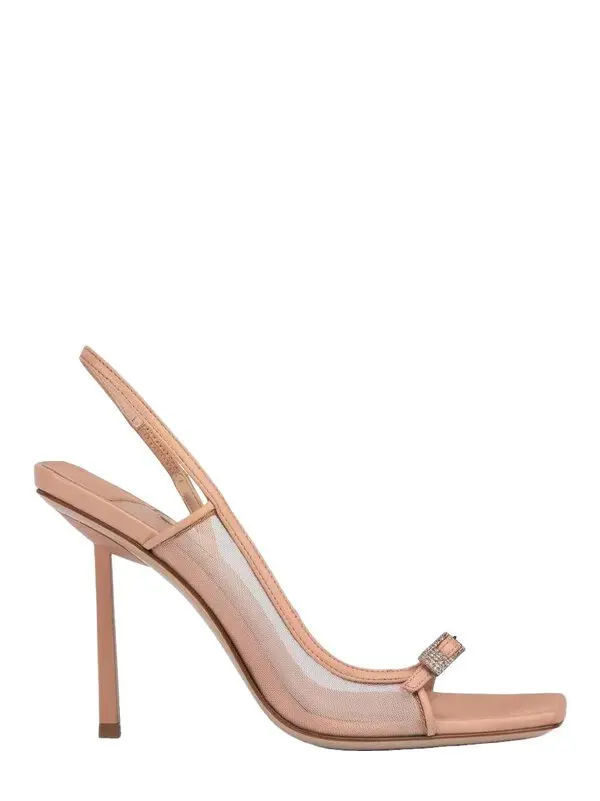 LE SILLA Vittoria Heeled Sandals - Neutrals