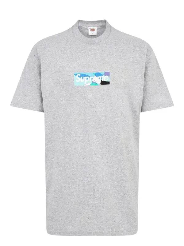Supreme X Emilio Pucci Box Logo T-shirt - Grey