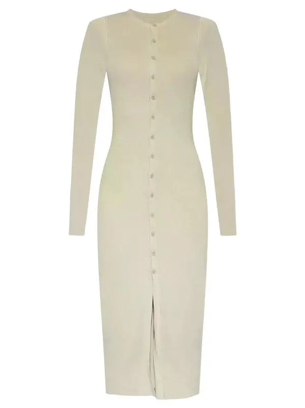 MAISON MARGIELA Knitted Midi Dress - Neutrals