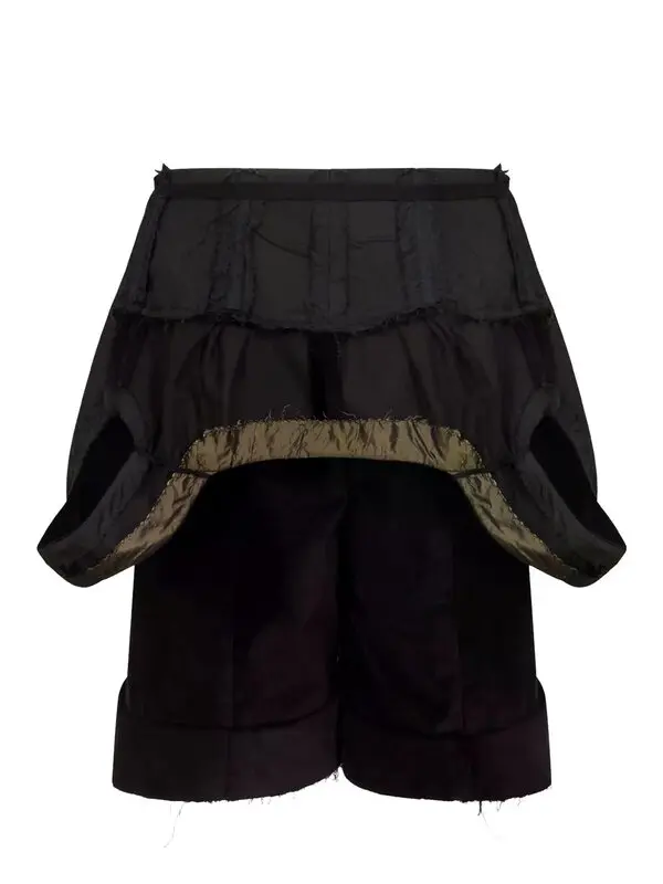 MAISON MARGIELA Layered Shorts - Black