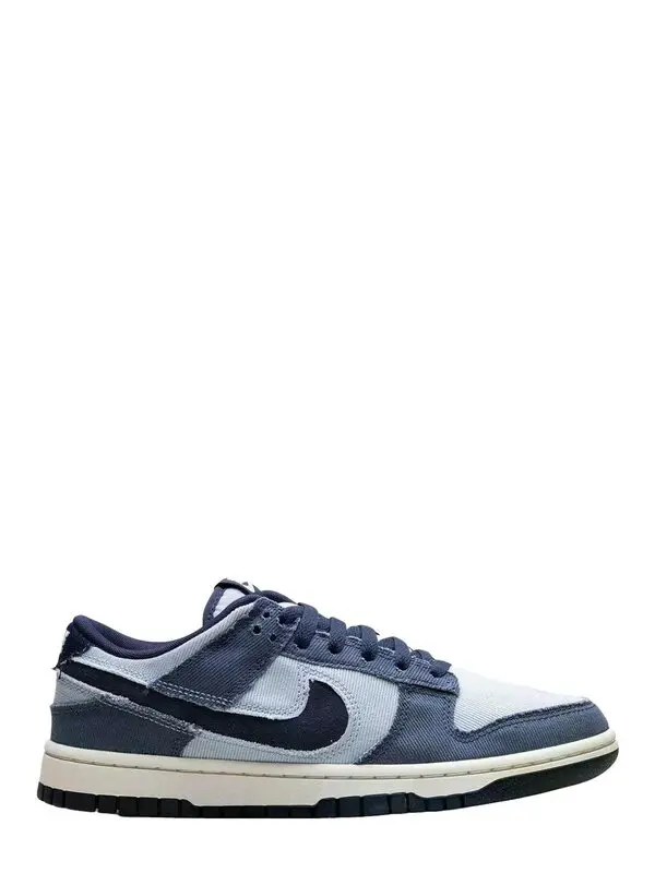 Nike Dunk Low Light Armory Denim Sneakers - Blue