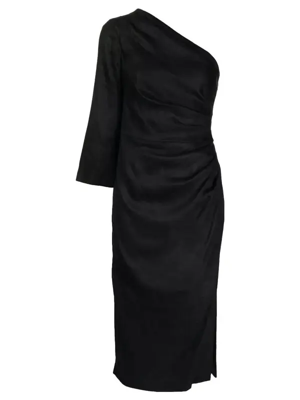 Veronica Beard Patsy Asymmetric Dress - Black