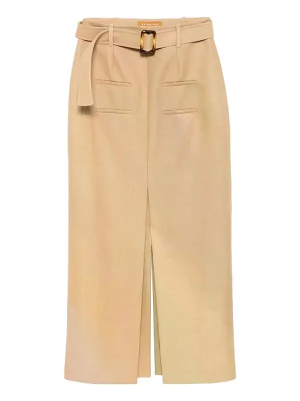 REJINA PYO Nana Skirt - Brown