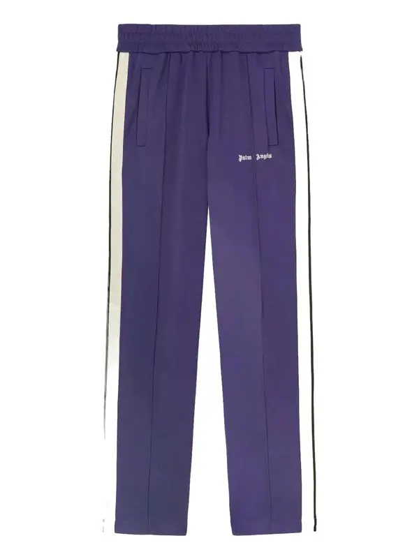 Palm Angels Logo-print Track Pants - Blue