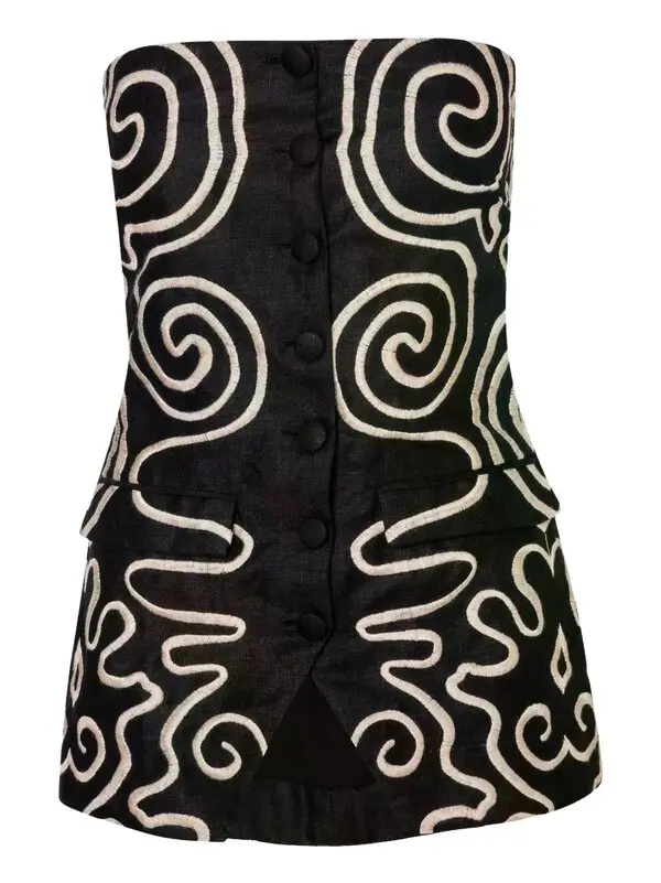 CALA DE LA CRUZ Noah Vest - Black