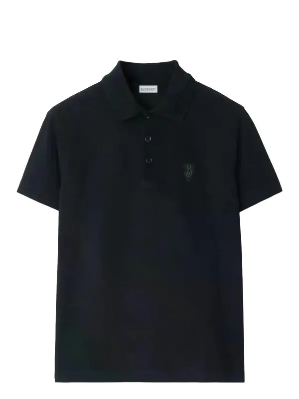 Burberry Cotton Polo Shirt - Blue
