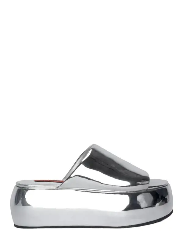 SIMONMILLER Cloudy Platform Sandals - Silver