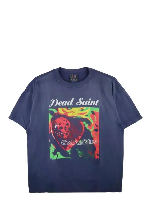 SAINT MXXXXXX Dead Saint T-shirt - Blue