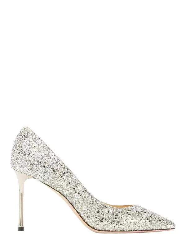 JIMMY CHOO Romy 85mm Pumps - Silver